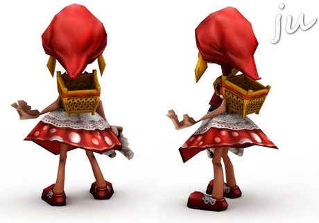 Second Life Marketplace - JU Annie Little Red 3D Model Mesh