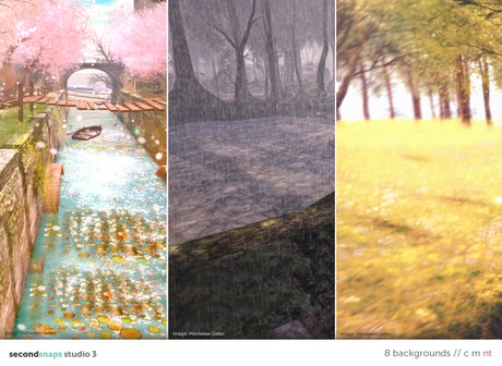 Second Life Marketplace - Soft Second Life Scene Backgrounds for ...