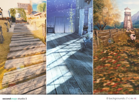 Second Life Marketplace - Soft Second Life Scene Backgrounds for ...