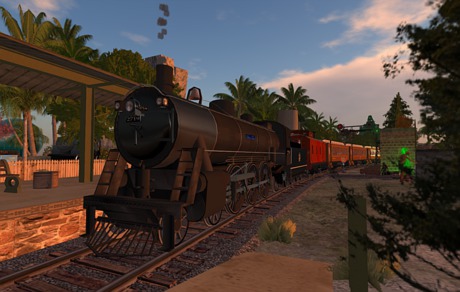 Second Life Marketplace - 2719 Pacific Class Steam Train