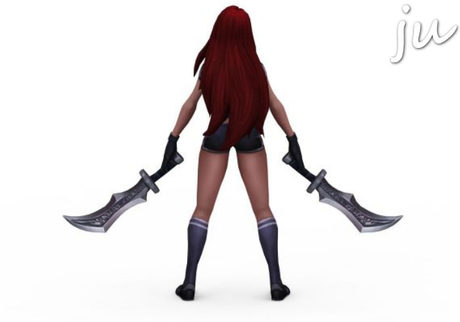 Second Life Marketplace - JU Katarina Referee 3D Model Mesh