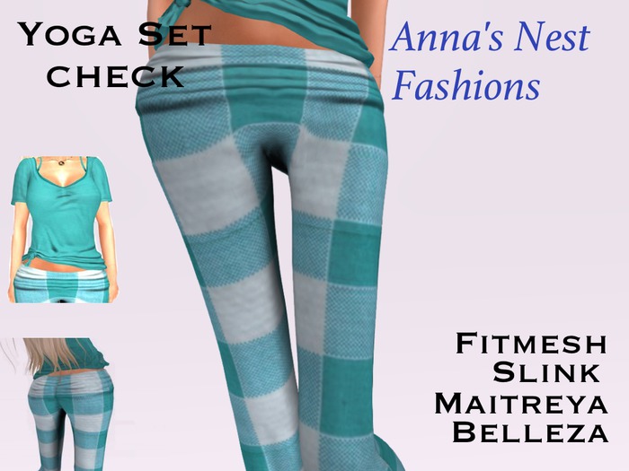 Second Life Marketplace - AN Yoga Set Check