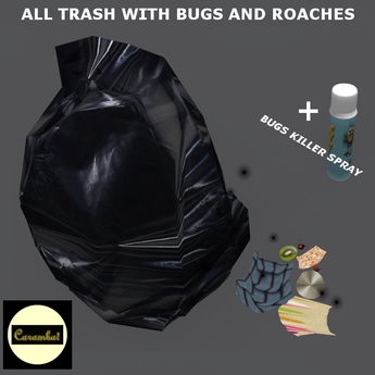 Second Life Marketplace - TRASH - all trash with bugs and roaches