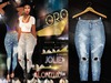 Second Life Marketplace - ORO - Alonzia Bleached Jeans - Blue