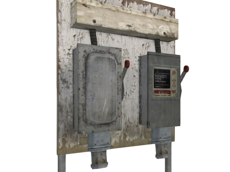 Second Life Marketplace - Electrical Box Unit with Stand