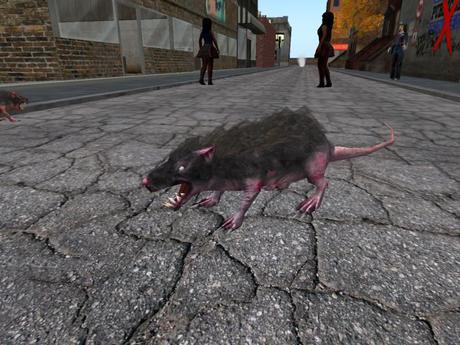 Second Life Marketplace - {PpP} Zombie Apocalypse Black Rat TIpjar