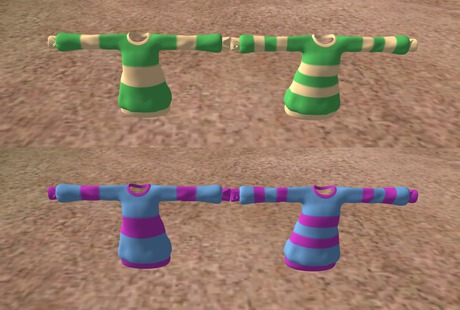 Second Life Marketplace - Undertale Sweater Mods (Retired)