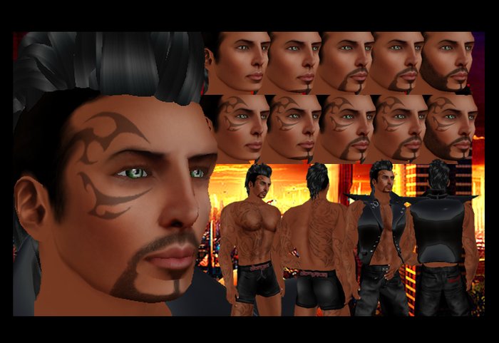 Second Life Marketplace - [Dionysus] - Axl Complete Outlaw Avatar - 15 ...