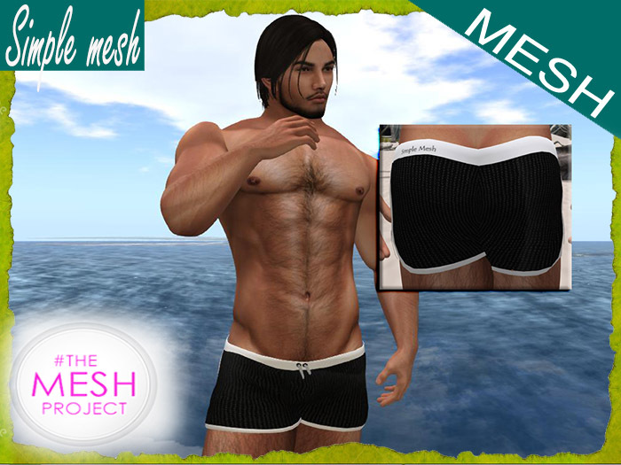Second Life Marketplace - SM Sport Shorts TMP (DEMO)