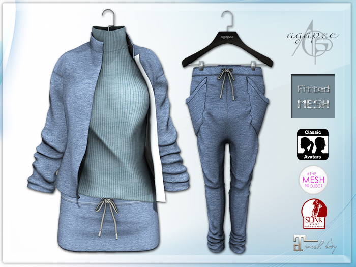 Second Life Marketplace - *agp* Dana female set blue