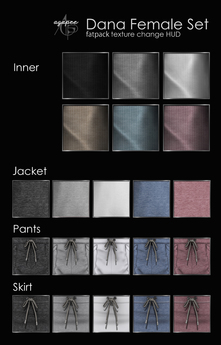 Second Life Marketplace - *agp* Dana female set fatpack