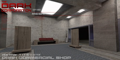 Second Life Marketplace - ))Dark Corp(( Dark Retail Shop (MP sign)