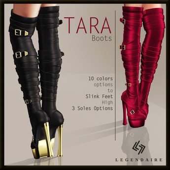 Second Life Marketplace - LEGENDAIRE TARA BOOTS