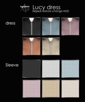 Second Life Marketplace - *agp* Lucy dress fatpack