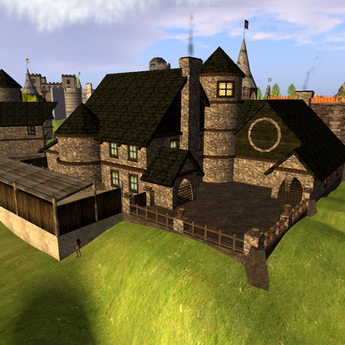 Second Life Marketplace - LOCKSLEY MANOR From Castle Clan - Mesh ...