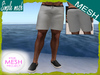 Second Life Marketplace - SM White Gym Shorts TMP