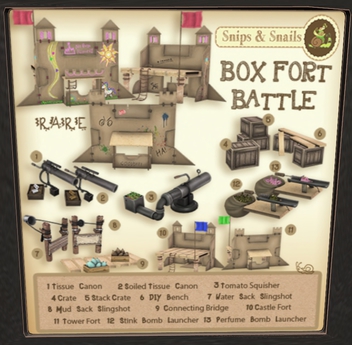 Second Life Marketplace - .S&S. Box Fort Battles - Crates Stack