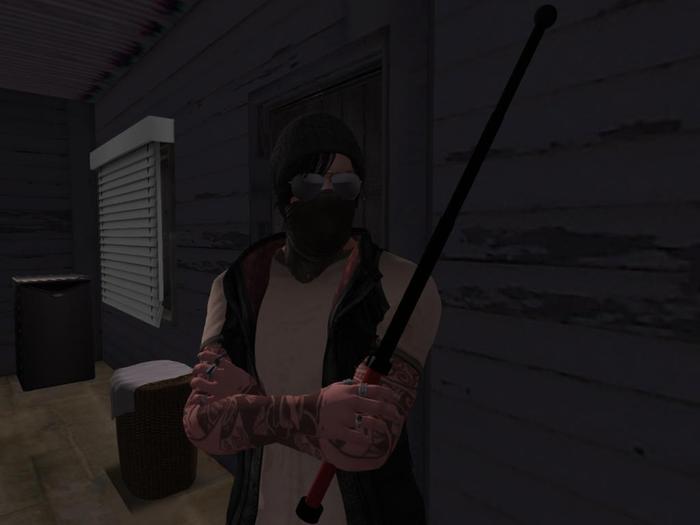 Second Life Marketplace - Police Baton Spellfire Melee
