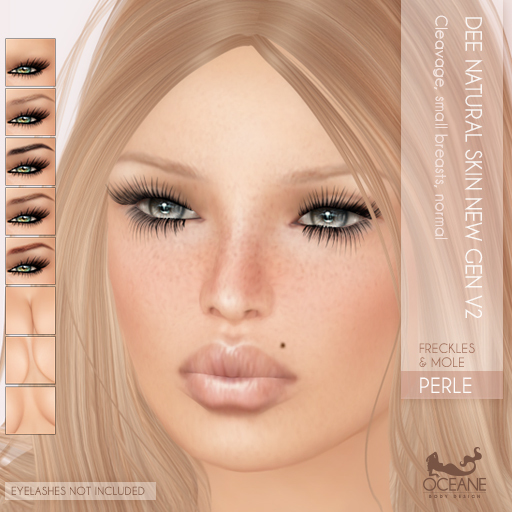 Second Life Marketplace - Limited Skin: Oceane - Dee Classic skin Perle ...