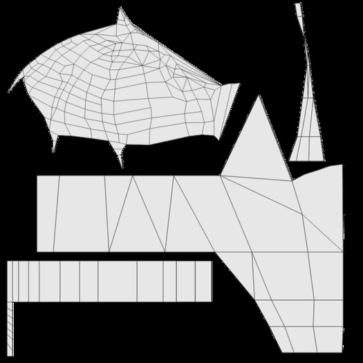 Second Life Marketplace - [ACroft] Bato Panty [UV MAP]