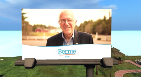 Second Life Marketplace - Bernie 2016 Sign / Billboard