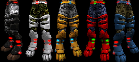 Second Life Marketplace - [DNA]::FR:: Hex Cyber Legs Armor