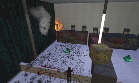 Second Life Marketplace - Matrix Flying Sentinel Target (Shooting)