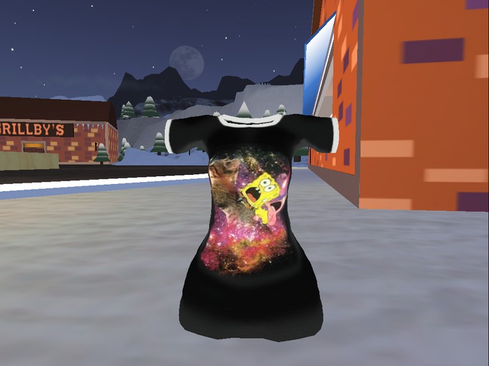 Second Life Marketplace - fump chubby shirt mod (spongebob meme)