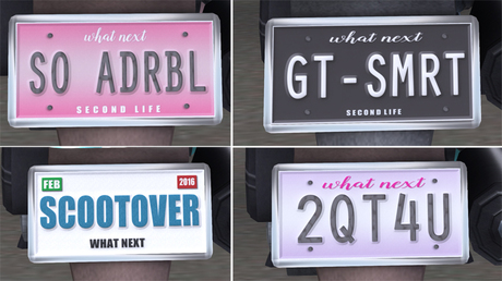 Second Life Marketplace - {what next} 'Black' Monaco Scooter & Sidecar