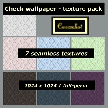 Second Life Marketplace - Check wallpaper / texture pack