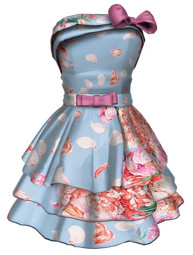 Second Life Marketplace - ALB JENNA cocktail dress 2 - mesh 5 sizes + 1 ...