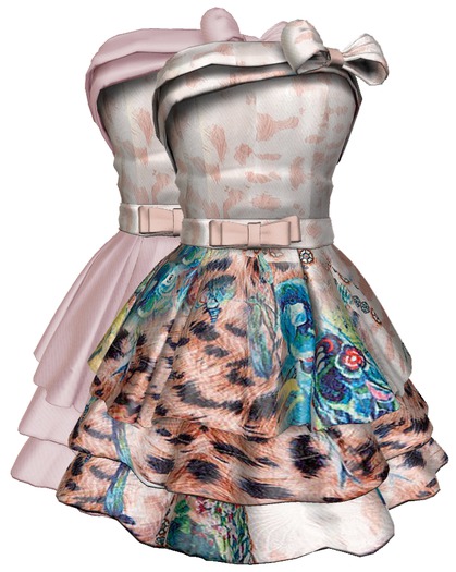 Second Life Marketplace - ALB JENNA cocktail dress 6 - mesh 5 sizes + 1 ...