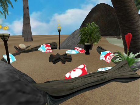 Second Life Marketplace - Campfire tropical