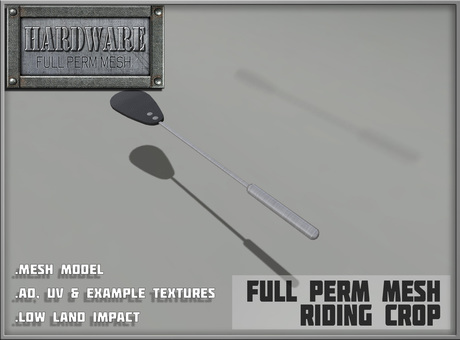 Second Life Marketplace - HARDWARE Riding Crop