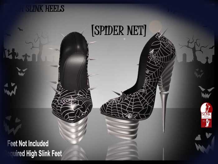 Second Life Marketplace - Female High Heel Slink-Maggie-Net - Halloween ...