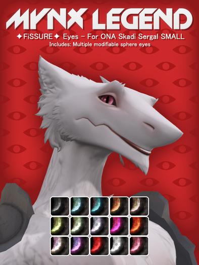 Second Life Marketplace - ONA Skadi Sergal Fissure Eyes