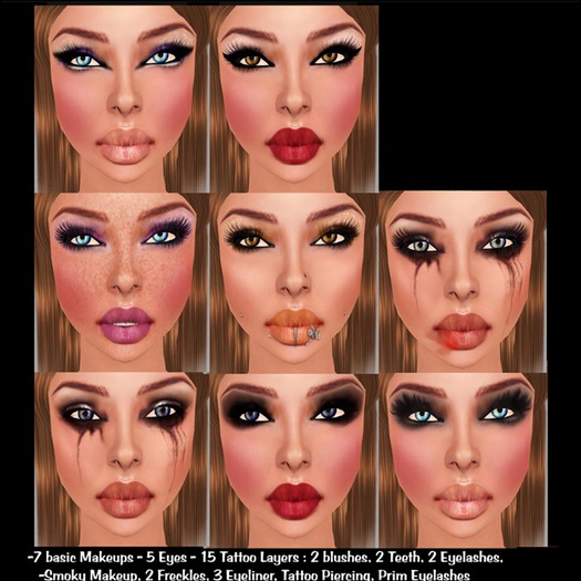 Second Life Marketplace - COMPLETE AVATAR WOMAN - [Jennifer] - FEMALE ...