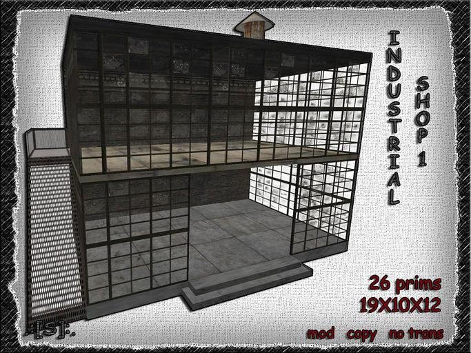 Second Life Marketplace - .:[S]:.Industrial shop 1