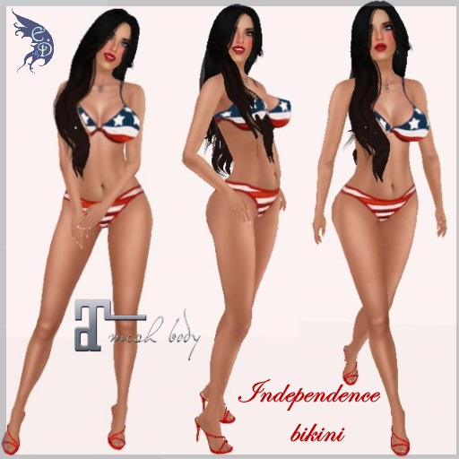 Second Life Marketplace `` Ed Independence Bikini Maitreya Applier