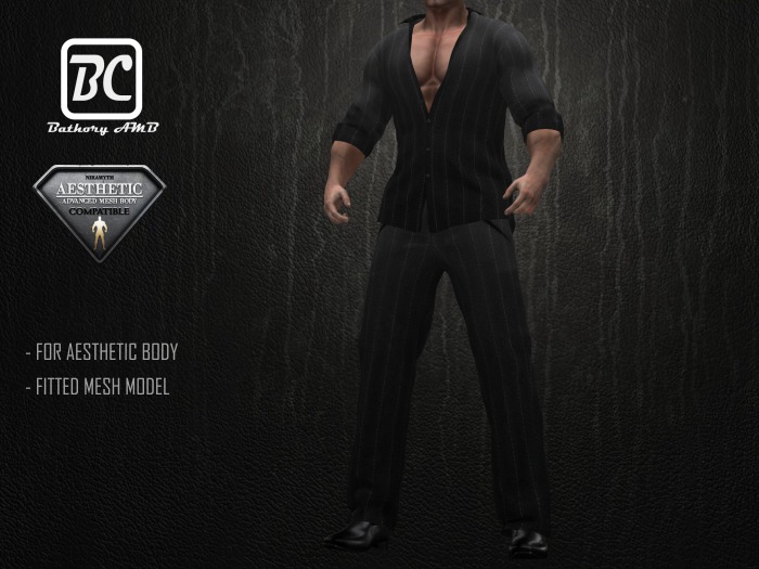 Second Life Marketplace - [Bathory AMB] Complete Outfit - Fitted Mesh ...