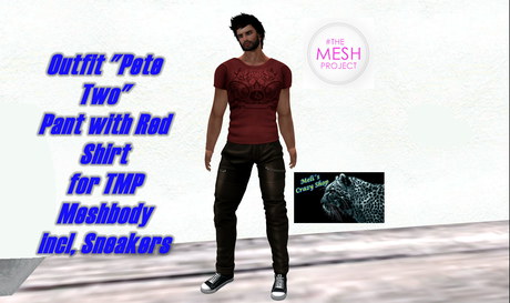 Second Life Marketplace - Outfit Pete Two TMP + Bonus Pant