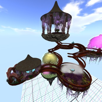 Second Life Marketplace - flying treehouse - arboretum