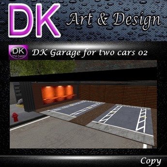 Second Life Marketplace - DK Garage for two cars 02 - BOX