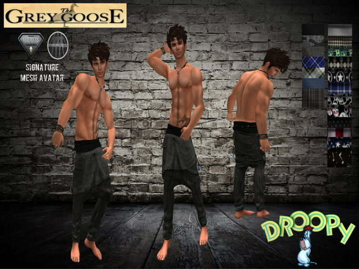 Second Life Marketplace - WEAR ME) (DEMO) Droopy Drawers