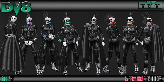 Second Life Marketplace - GO FISH! +DV8+ Cybermancer