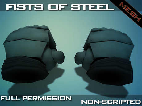 Second Life Marketplace - Fists of Steel
