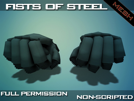 Second Life Marketplace - Fists of Steel