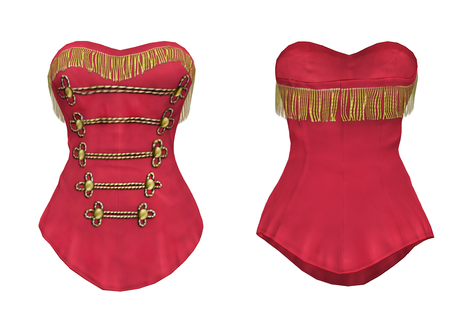 Second Life Marketplace - FULL PERM CLASSIC RIGGED MESH Women's Red and ...