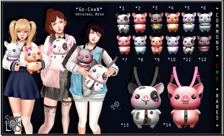 Second Life Marketplace - *SL* Go-Chan - Sweet Lies Original Box 12 COMMON