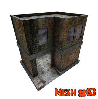 Second Life Marketplace - [SL]Mesh Building #63 - FREE